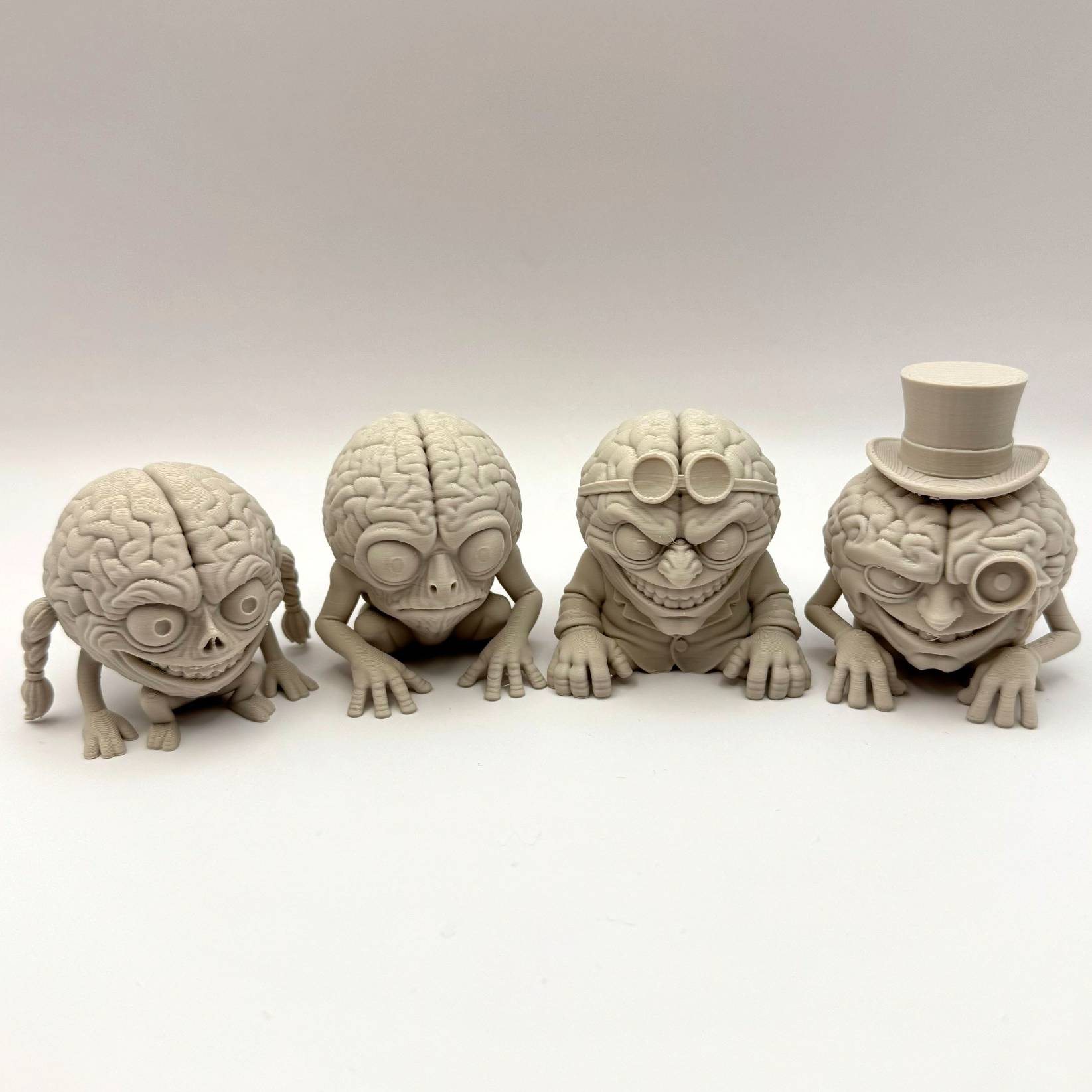 3D Printer Files | 3MF File | Creepy Brainy Collection | Creality Cloud