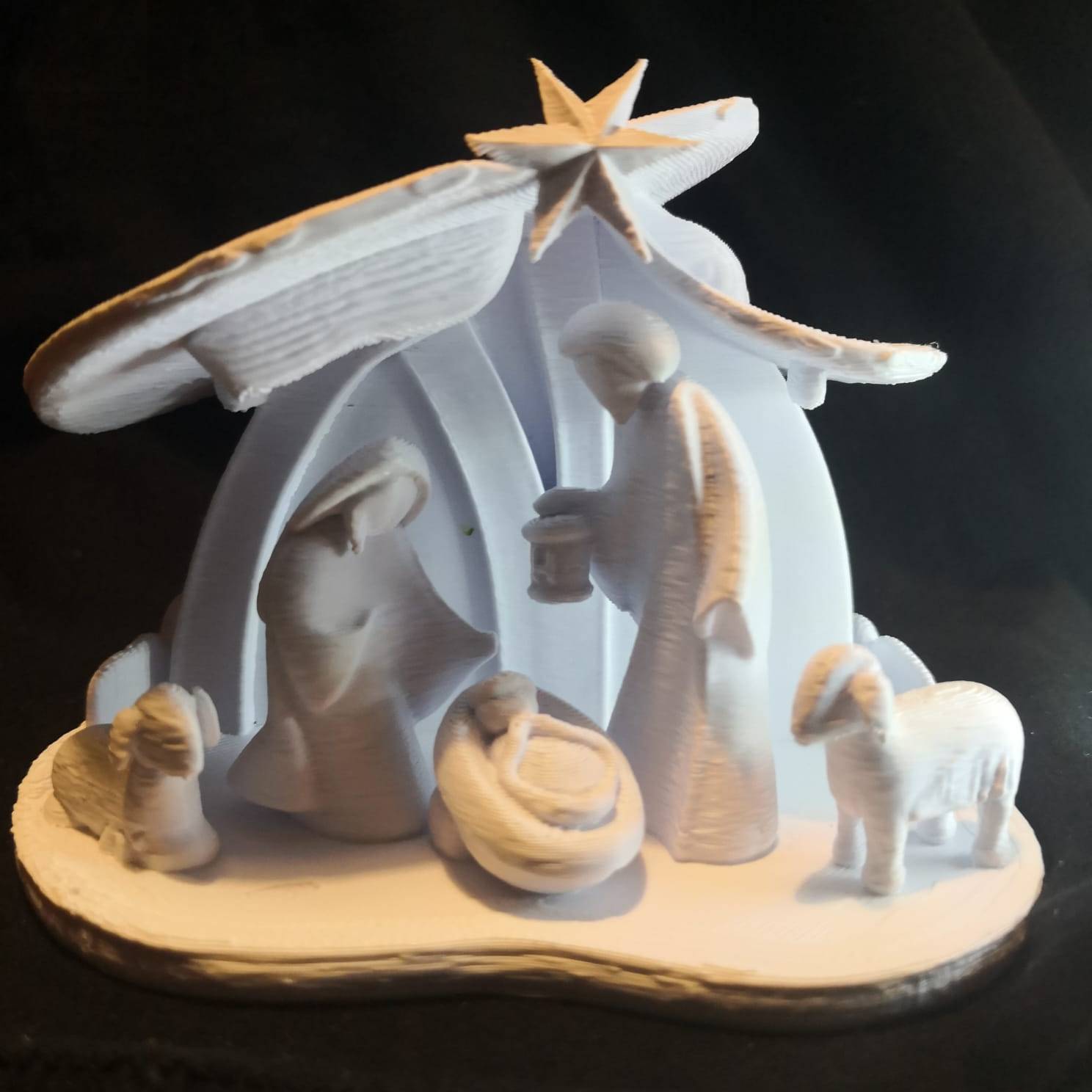 3D Printer Files | 3MF File | Nativity Scene Tea Light | Creality Cloud