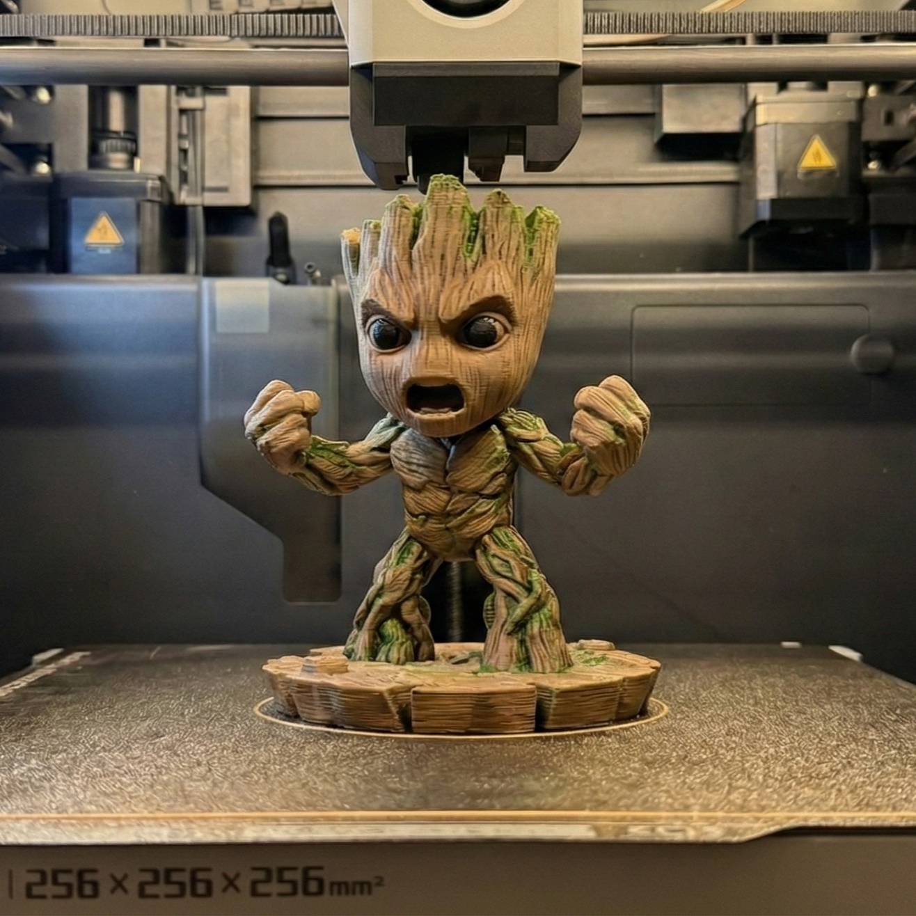 3D Printer Files | 3MF File | Angry Groot Chibi – Fierce Marvel ...