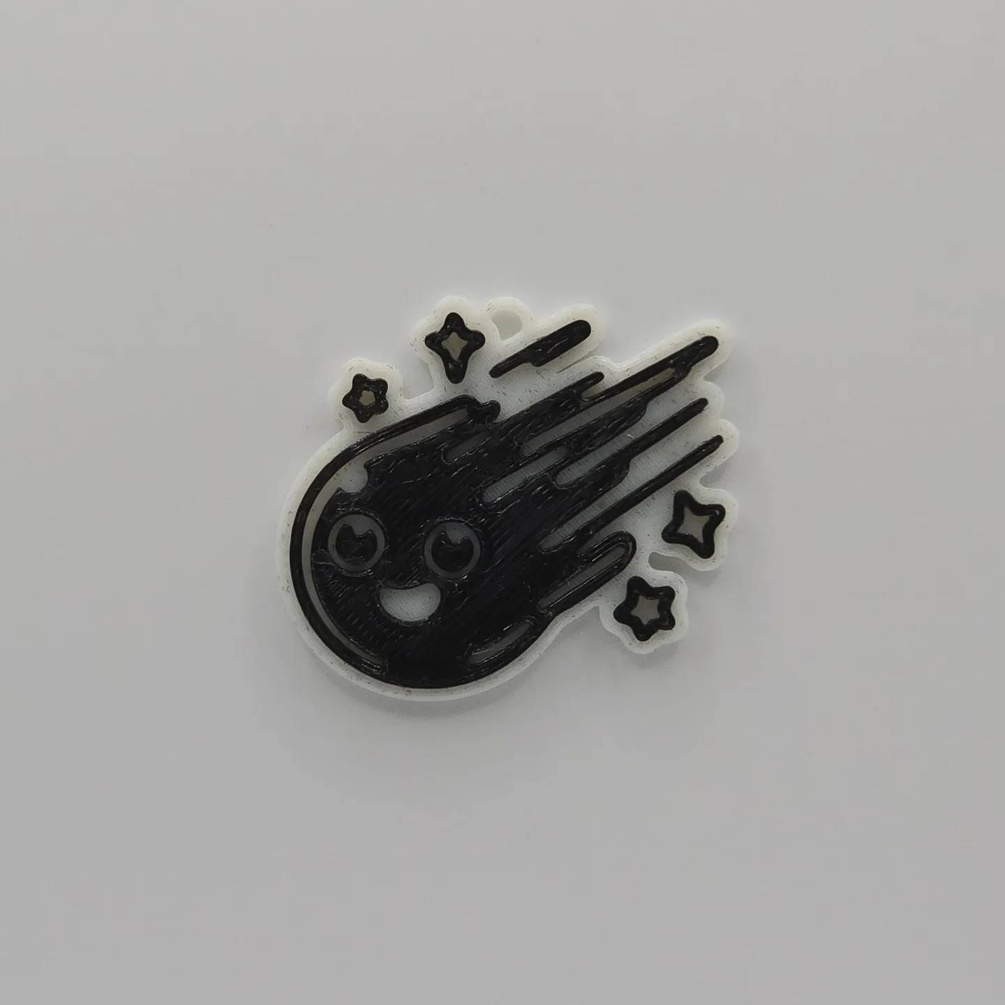 3D Printer Files | 3MF File | Cute Meteor Keychain #2 | Creality Cloud