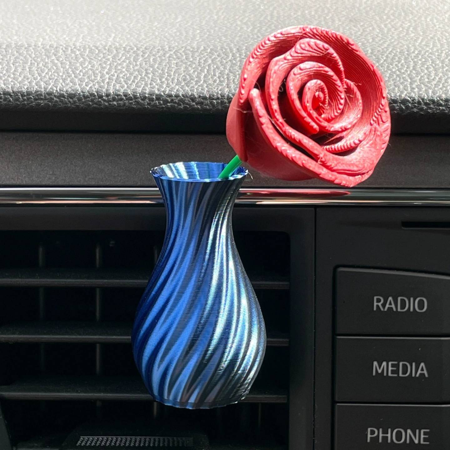 3D Printer Files | 3MF File | Mini Car Vase SET with Rose / Diff. Vases ...