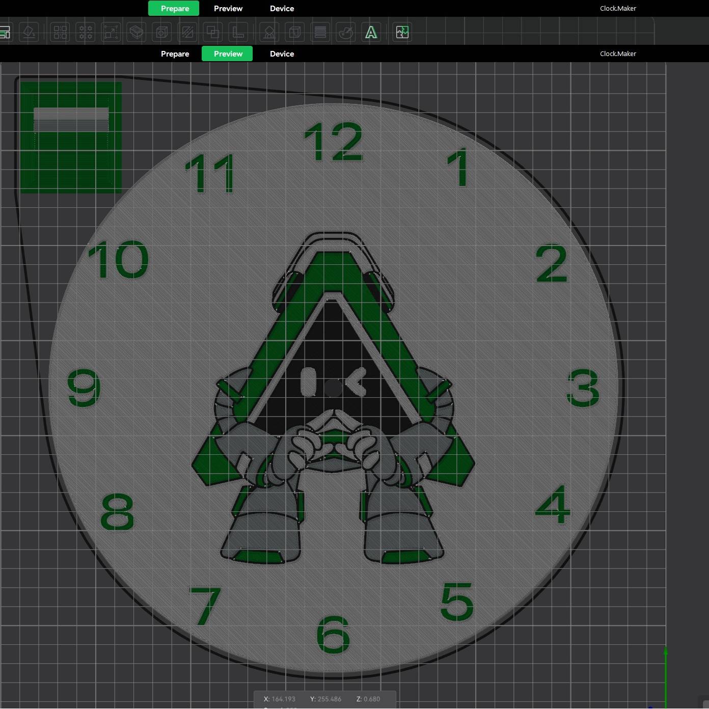 3D Printer Files | 3MF File | Clock Maker | Creality Cloud
