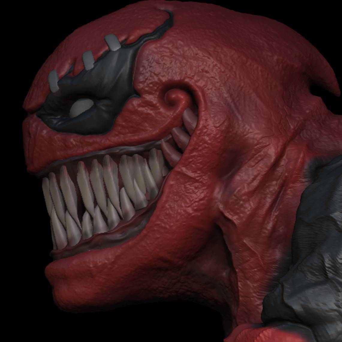 Characters & Creatures STL Download - Venom pool Bustby Danangset