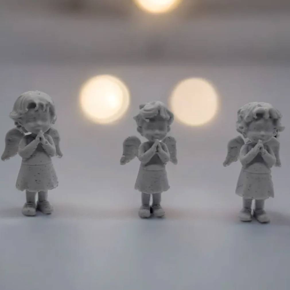 3D Printer Files | 3MF File | Three Praying Angels – Symbols of Peace ...