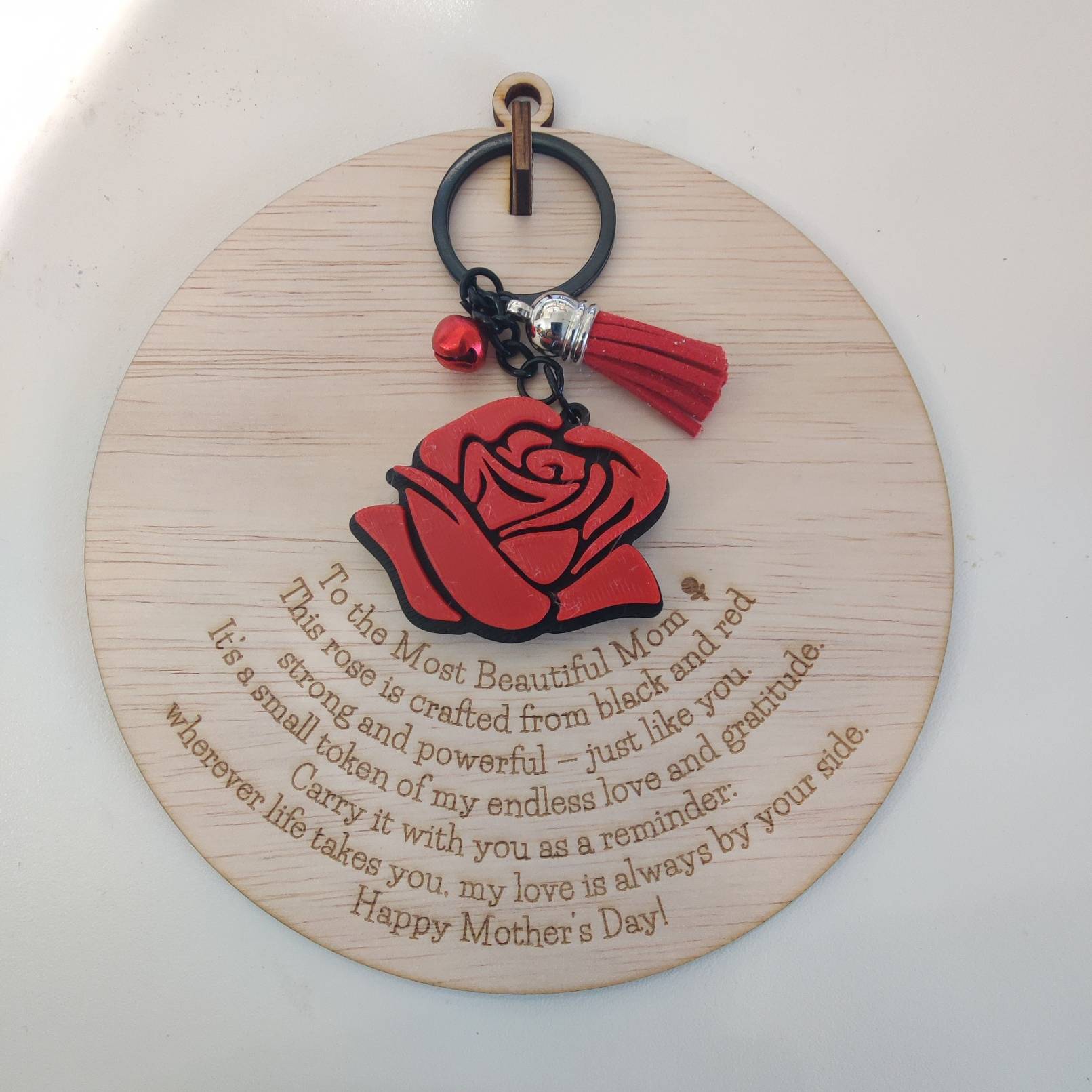 3D Printer Files | 3MF File | Mothers Day Rose Key Chain | Creality Cloud