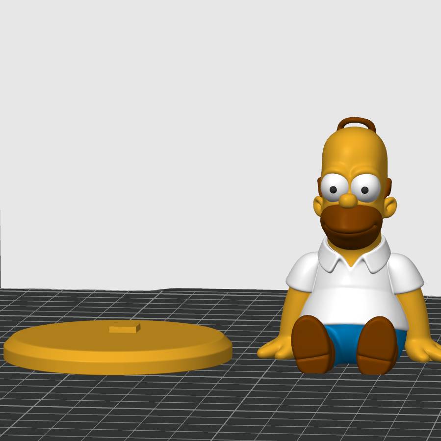 3D Printer Files | 3MF File | Homer Simpson | Creality Cloud