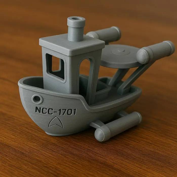 3D Printer Files | 3MF File | enterprise benchy | Creality Cloud