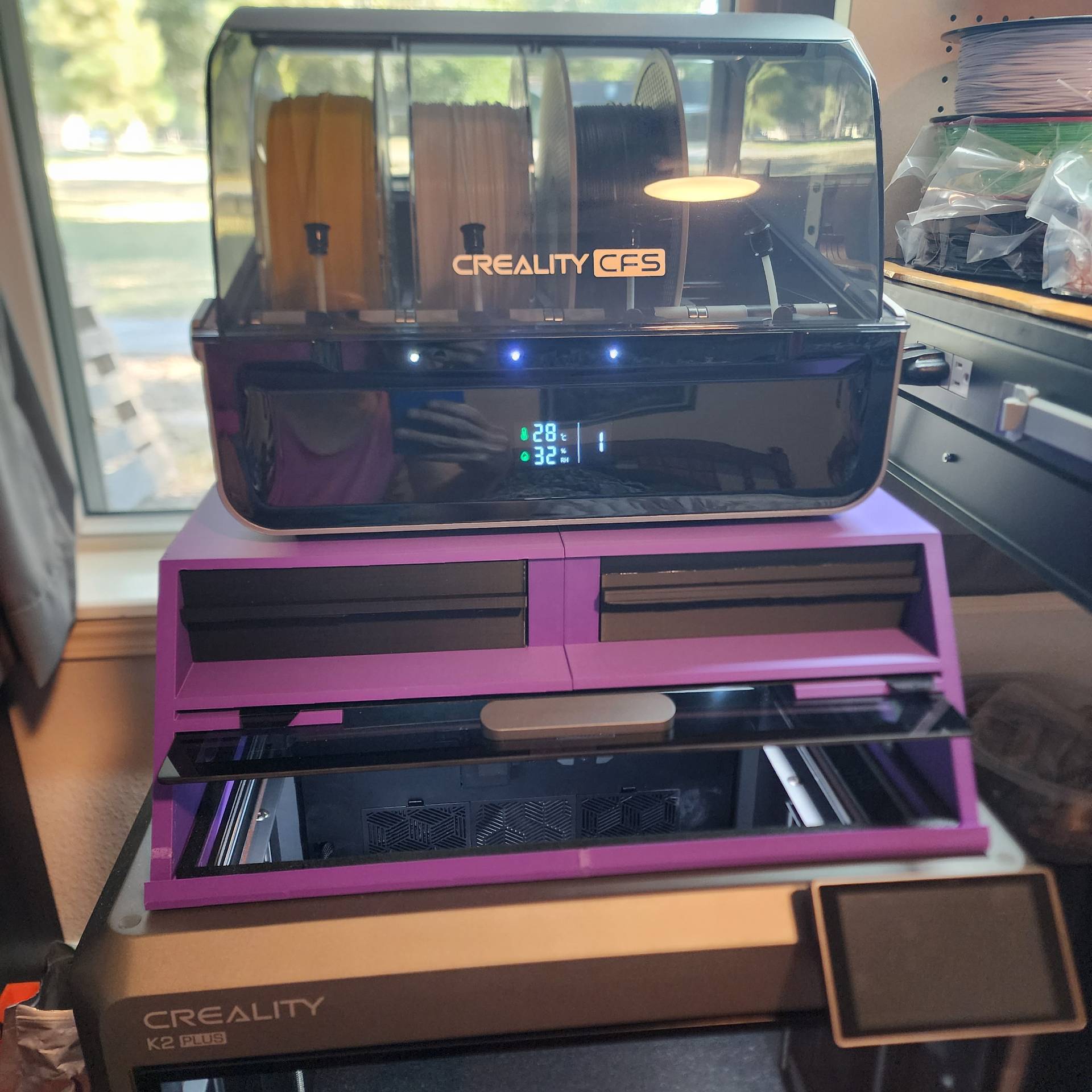 3D Printer Files | 3MF File | K2 Plus Riser and Storage | Creality Cloud