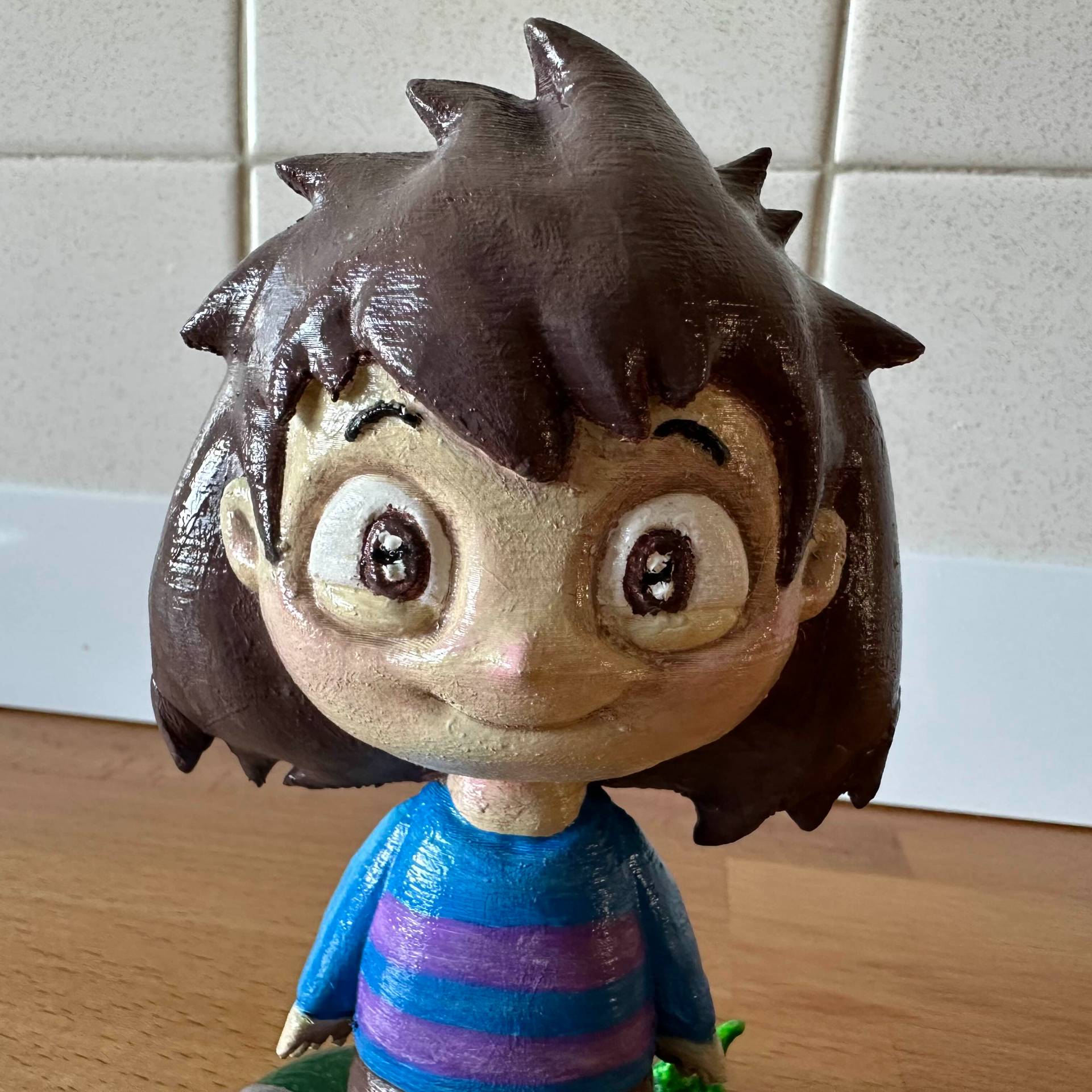 3D Printer Files | 3MF File | Frisk Undertale (with open eyes ...