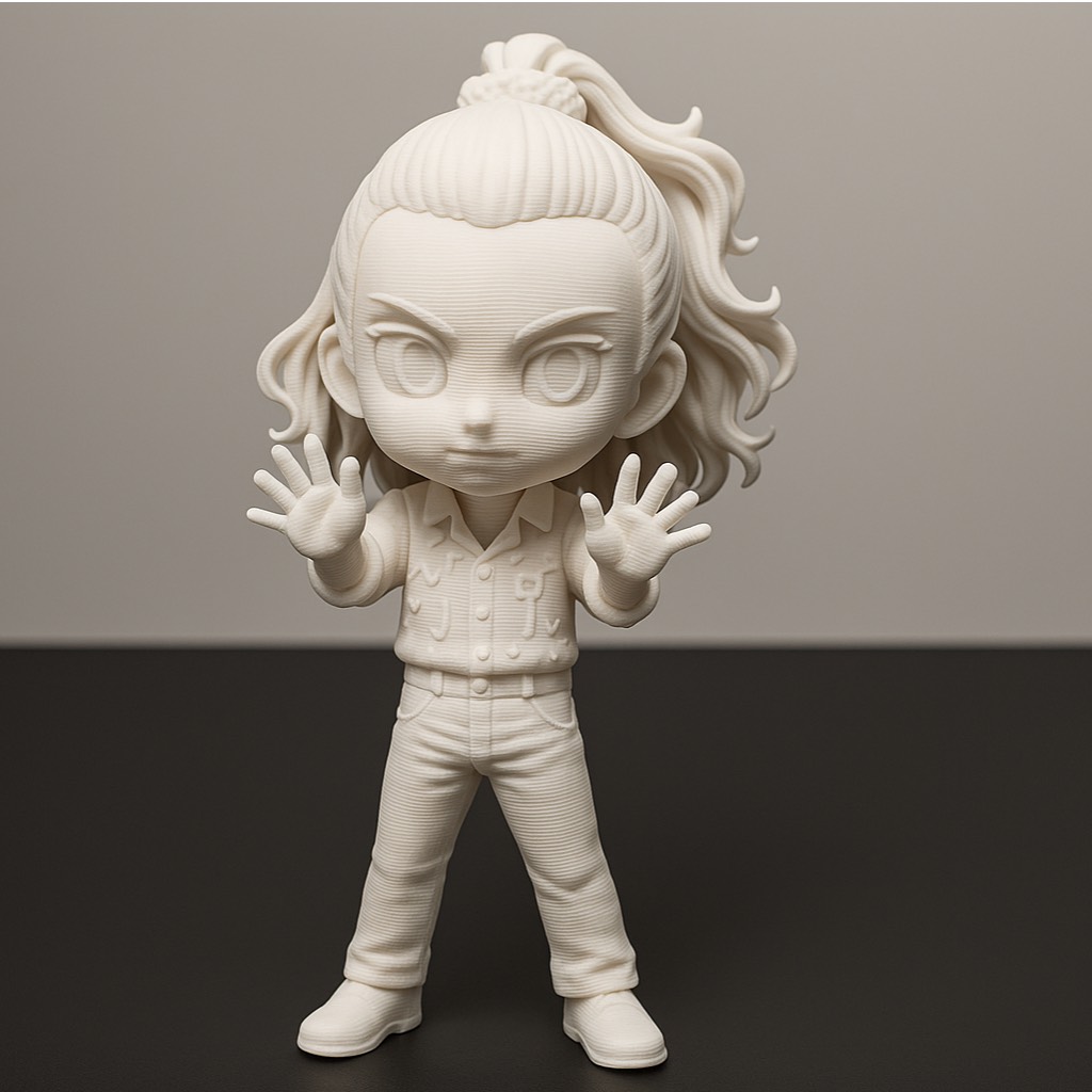 3D Printer Files | 3MF File | Eleven – Stranger Things Figurine ...