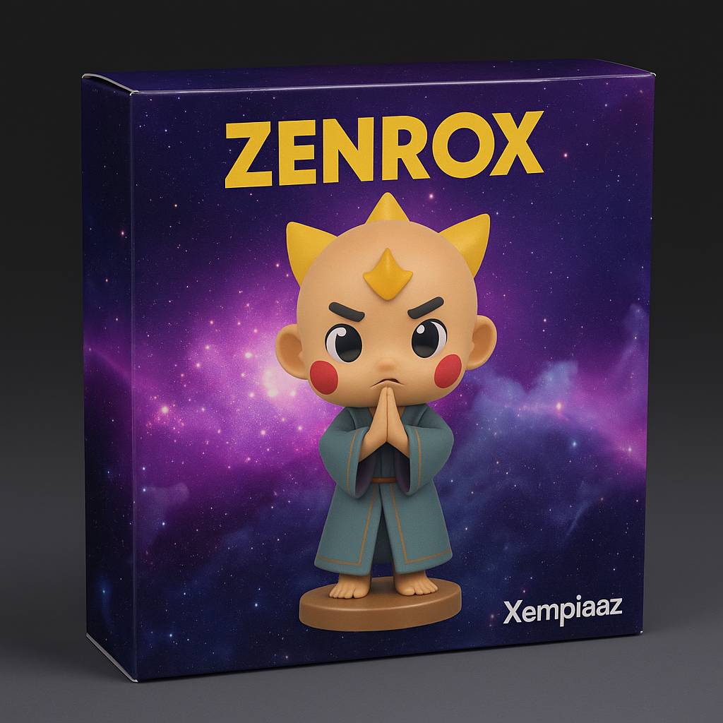 Characters & Creatures STL Download - zenrox neon spirit monkby Xempiaaz