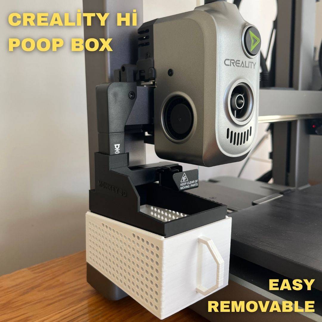 3D Printer Files | 3MF File | Easy Removable poop bucket - Creality Hi | Creality Cloud
