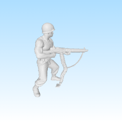 Characters & Creatures STL Download - USMC Marine Gunner Guadalcanal ...