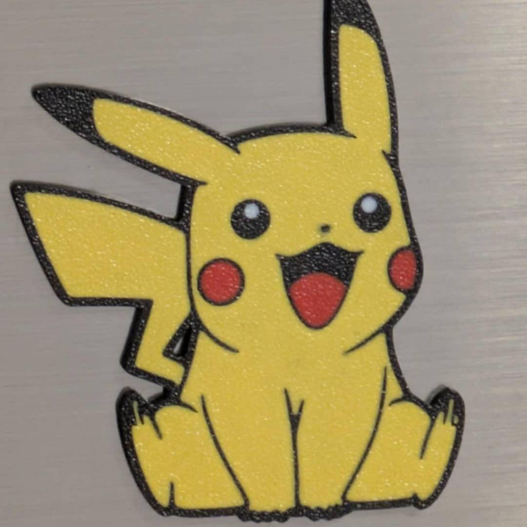 3D Printer Files | 3MF File | Pikachu Magnet | Creality Cloud