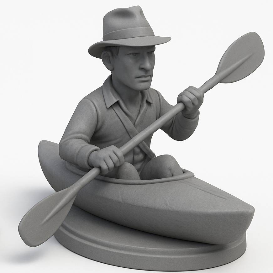 3D Printer Files | 3MF File | Kayaker | Creality Cloud