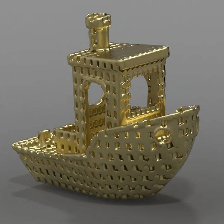3D Printer Files | 3MF File | Holechy – the impossible Benchy ...
