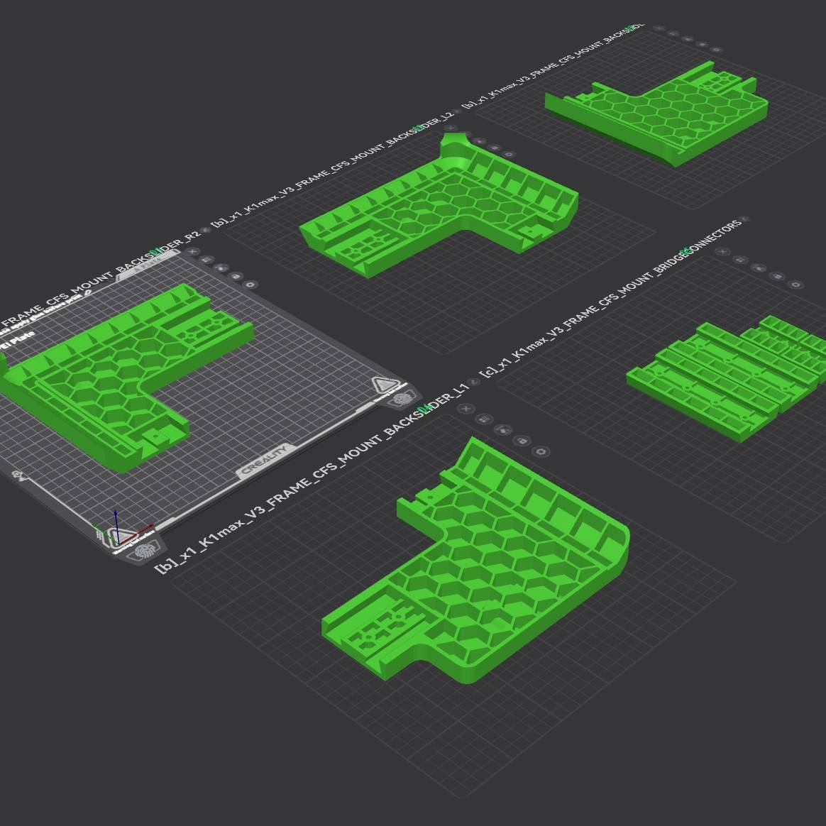 3D Printer Files | 3MF File | CREALITY K1max - CFS SYSTEM MOUNT V1.2 ...