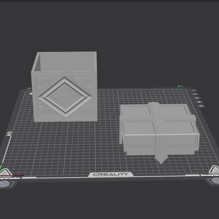 3D Printer Files | 3MF File | Fancy Gift Box | Creality Cloud