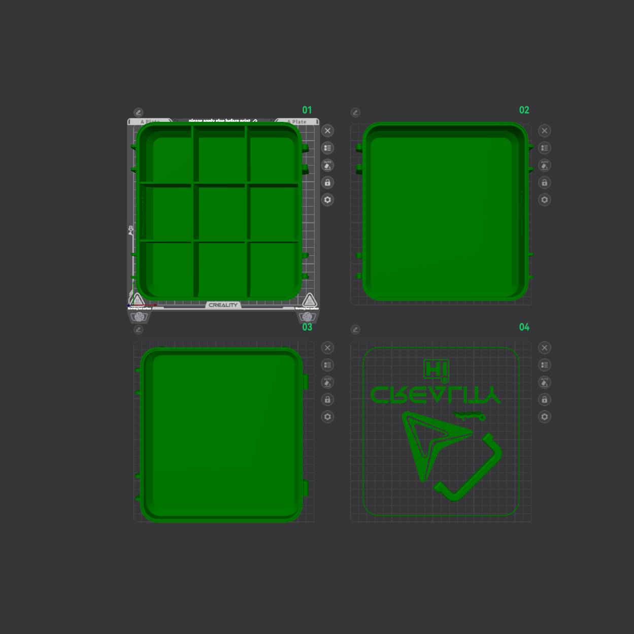 3D Printer Files | 3MF File | Creality Hi Tool Box – Ultimate Multicolor Storage 🛠️🎨 | Creality ...