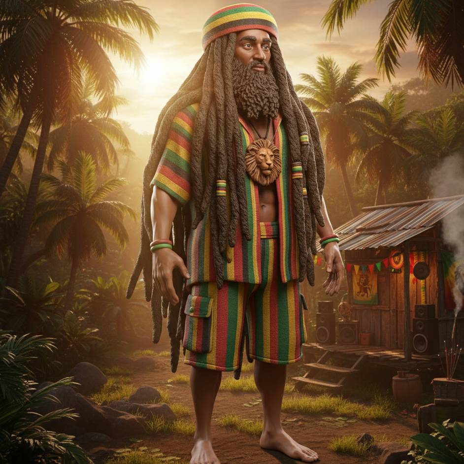 3D Printer Files | 3MF File | Rasta, Rastafari, Bob Marley | Creality Cloud