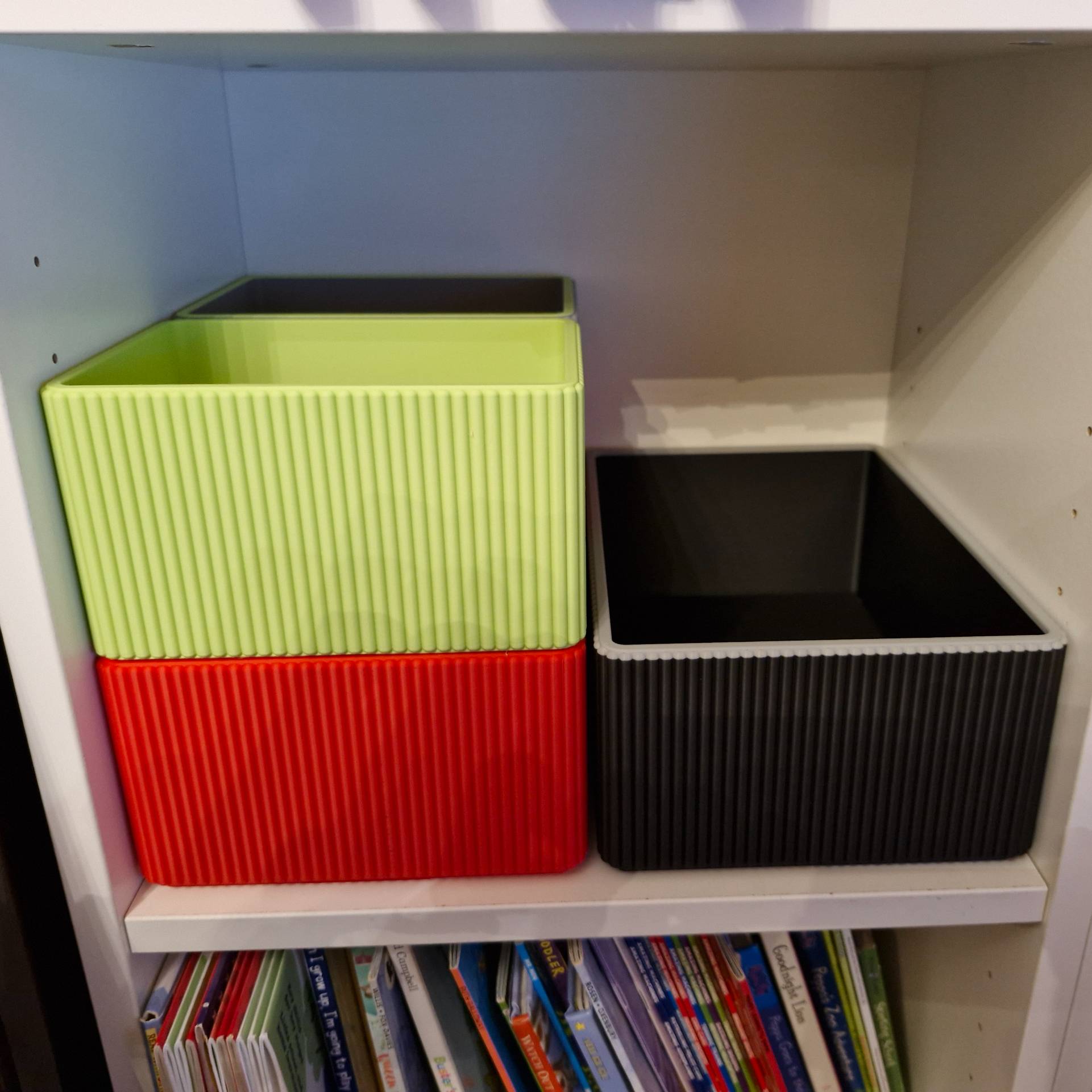 Free Other STL Download - Stackable storage boxes - fit IKEA Billy ...