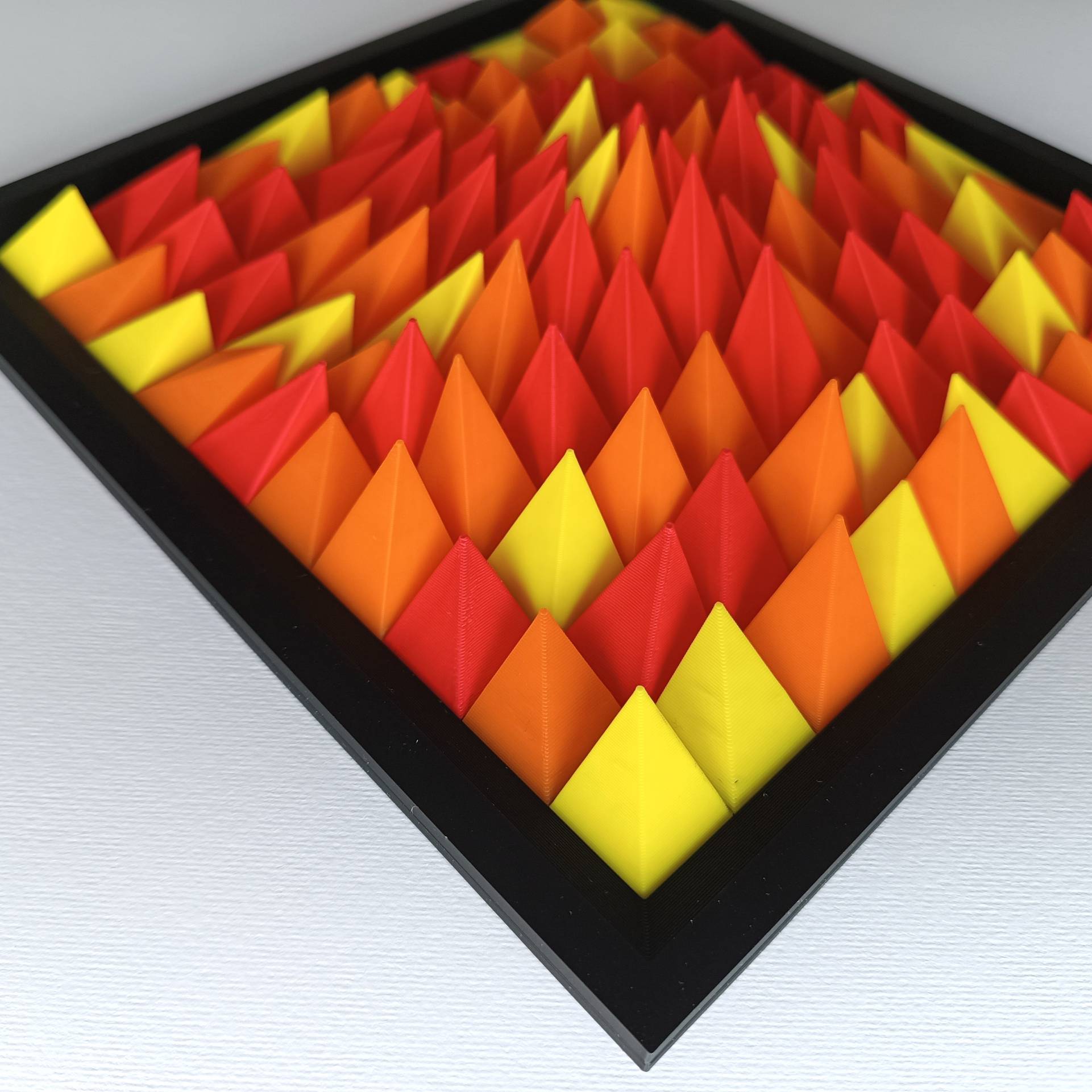 3D Printer Files | 3MF File | 3D Wall Sculpture, Burning Flames ...