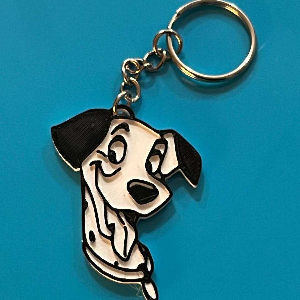 3D Printer Files | 3MF File | Keychain Pongo | Creality Cloud