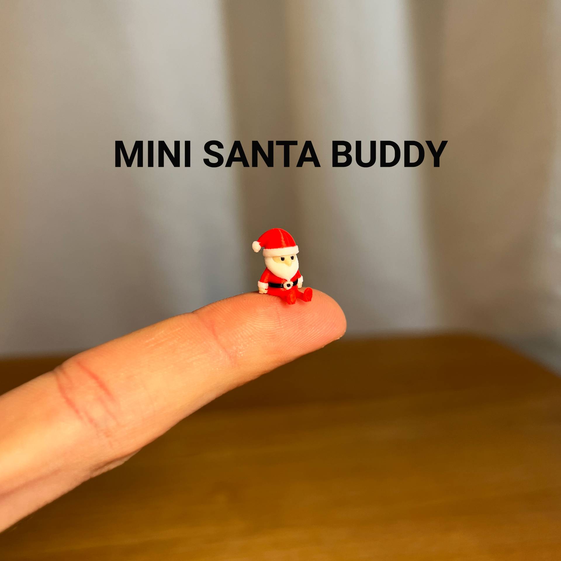 Archivos de impresora 3D | Archivo 3MF | Mini Santa Buddy | Creality Cloud
