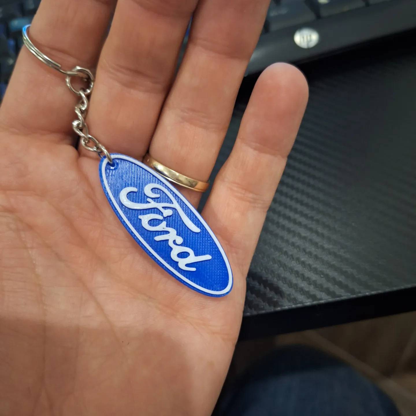 3D Printer Files | 3MF File | Ford Keychain | Creality Cloud