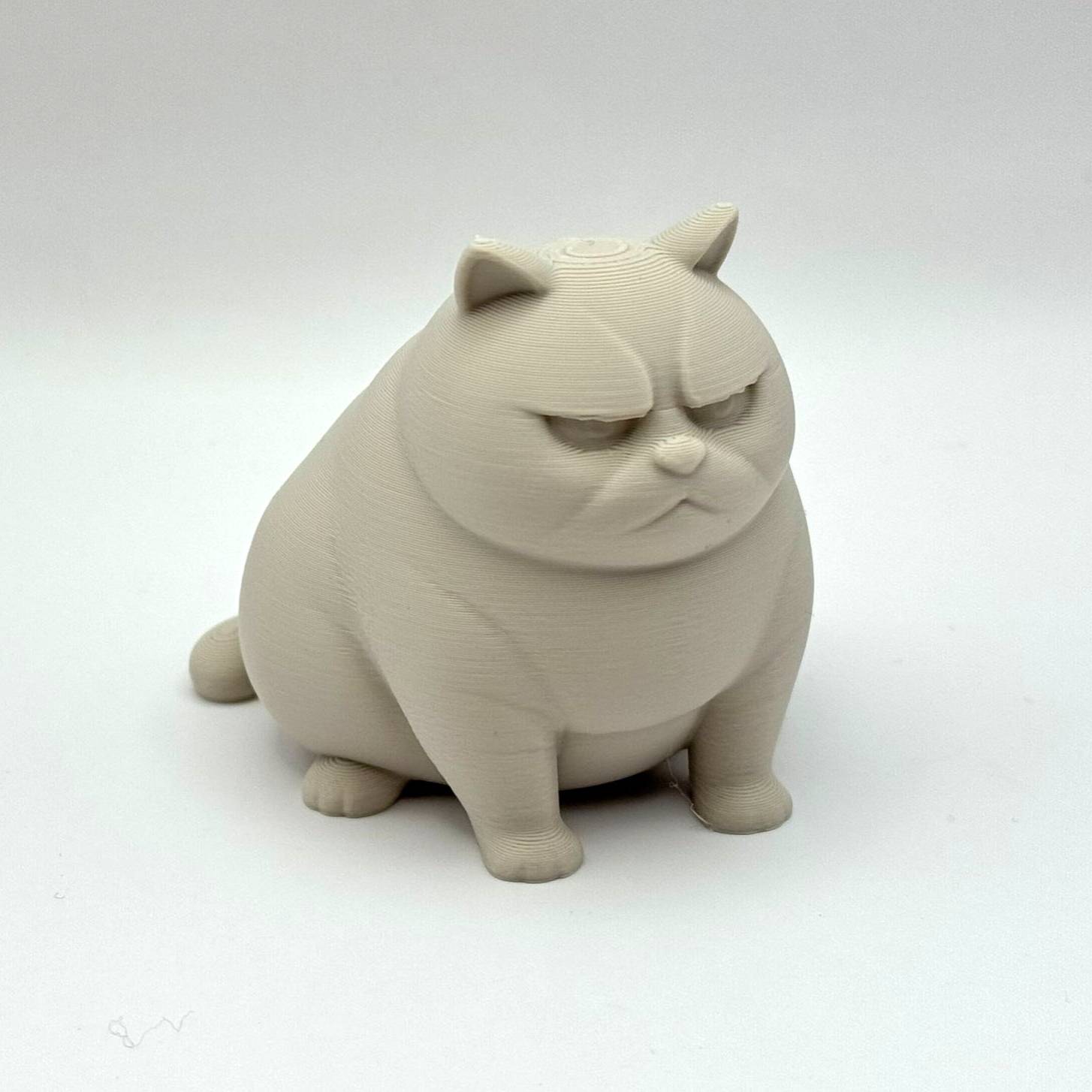 3D Printer Files | 3MF File | Grumpy Cat Figurine | Creality Cloud