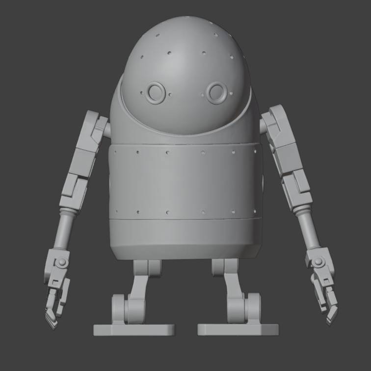 Robots & Mechs STL Download - Robot Nier Automataby 3DImpresions