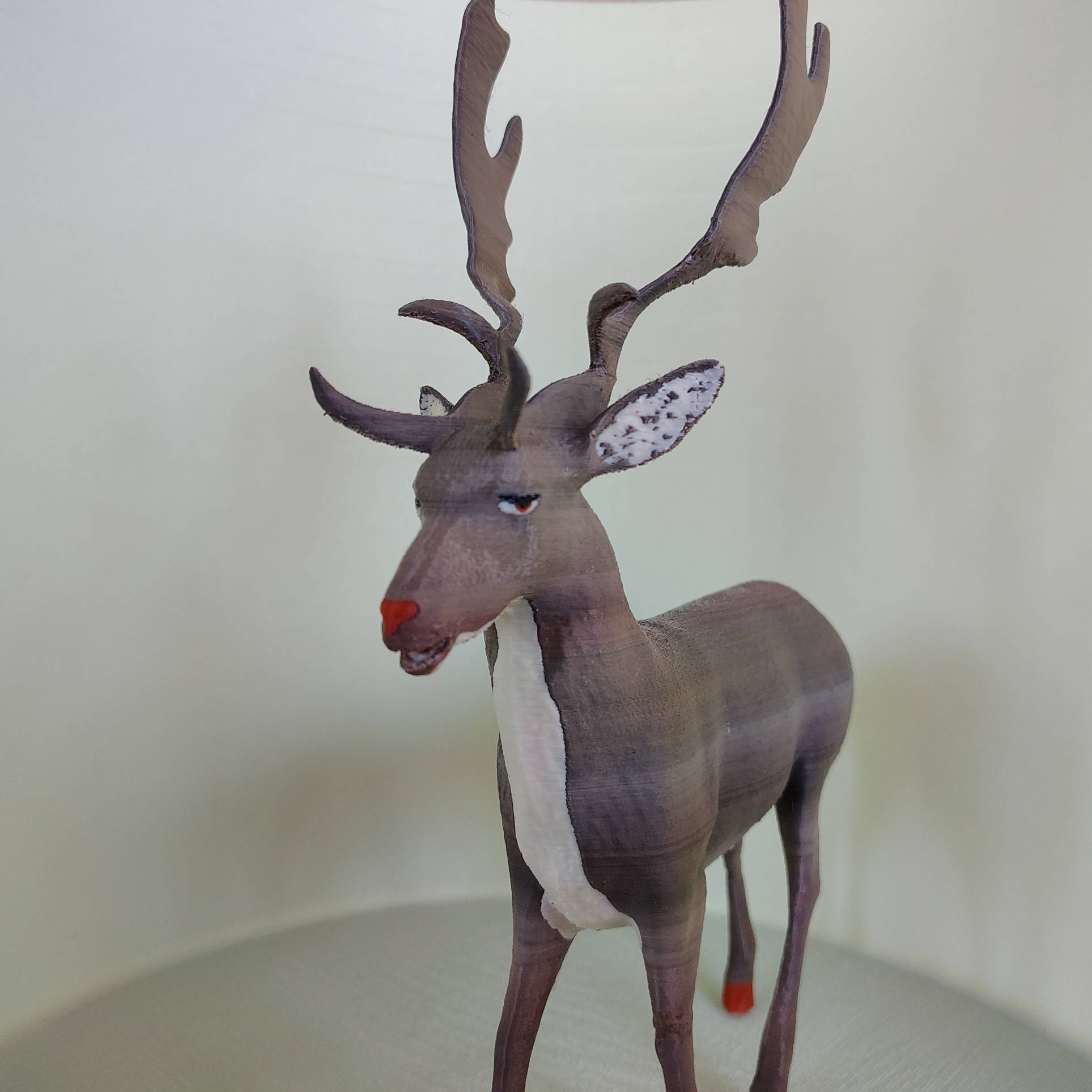 3D Printer Files | 3MF File | Fallow Deer 2 Figurine Poses; Walking and ...