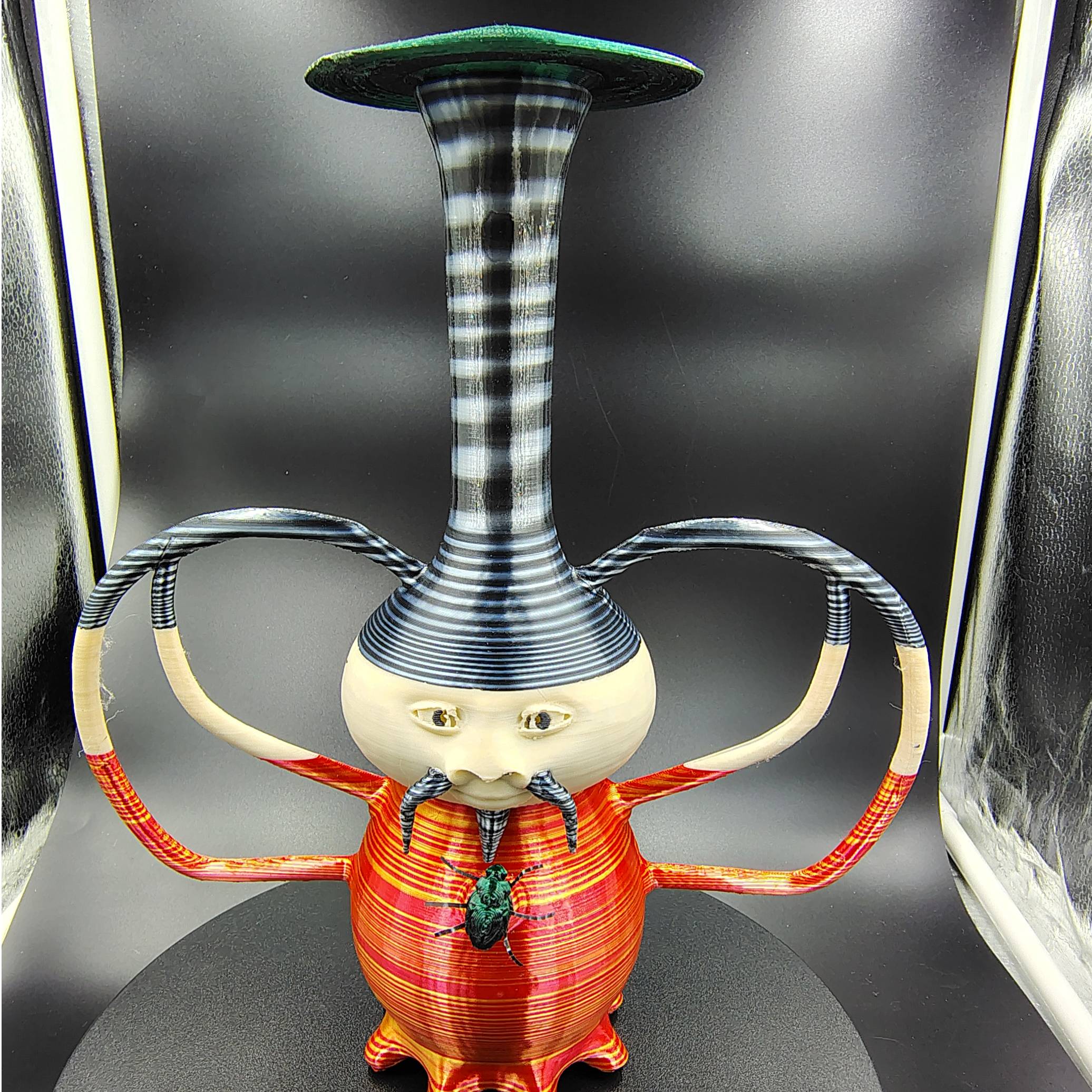 3D Printer Files | 3MF File | Weevil Wong the Evil Bong - Hookah ...