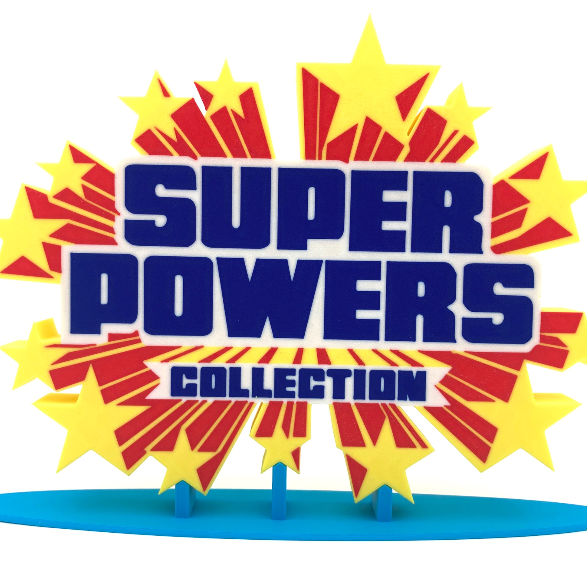 3D Printer Files | 3MF File | Logo Super Power Collection | Creality Cloud