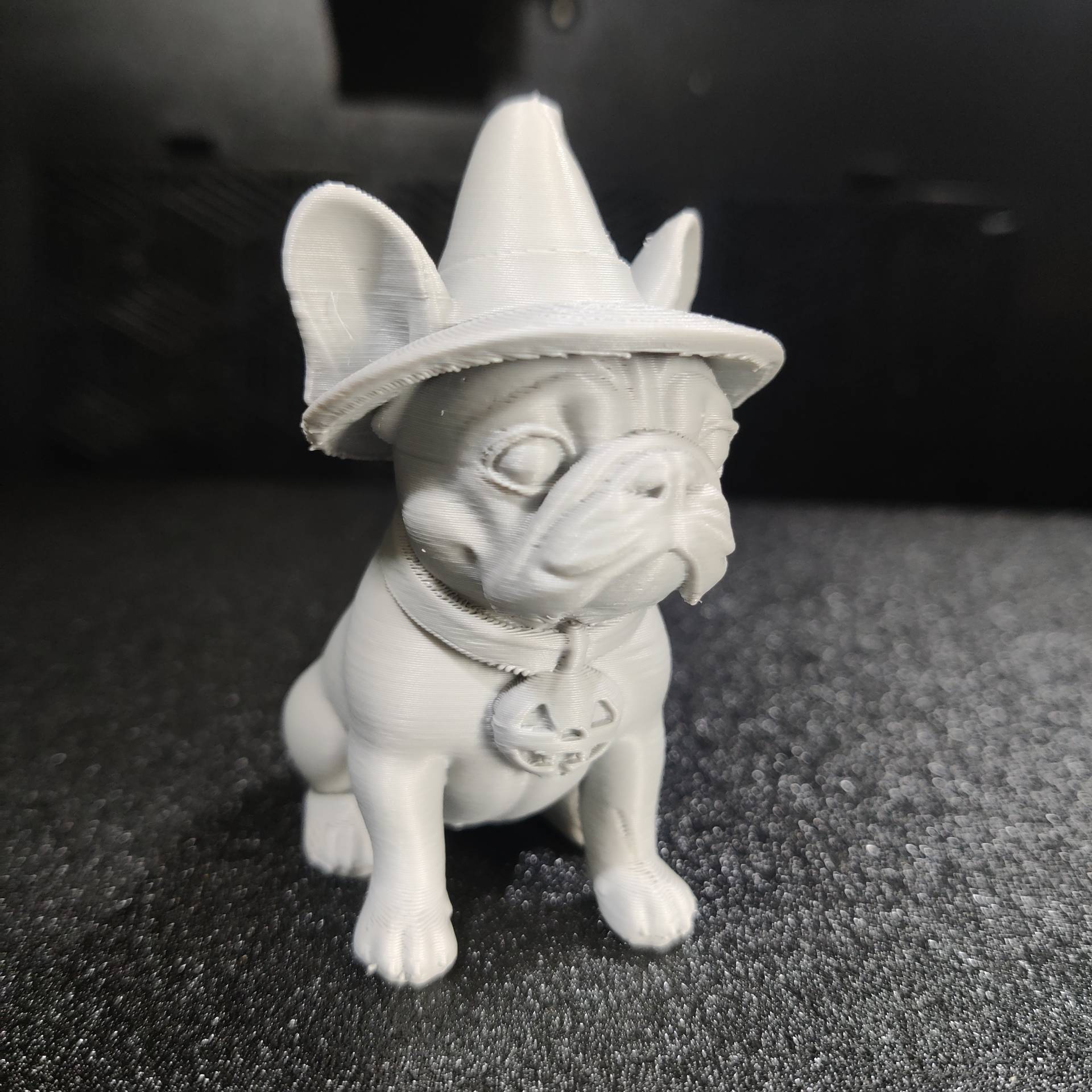 3D Printer Files | 3MF File | Witchy Frenchie Pup (Halloween Figurine ...