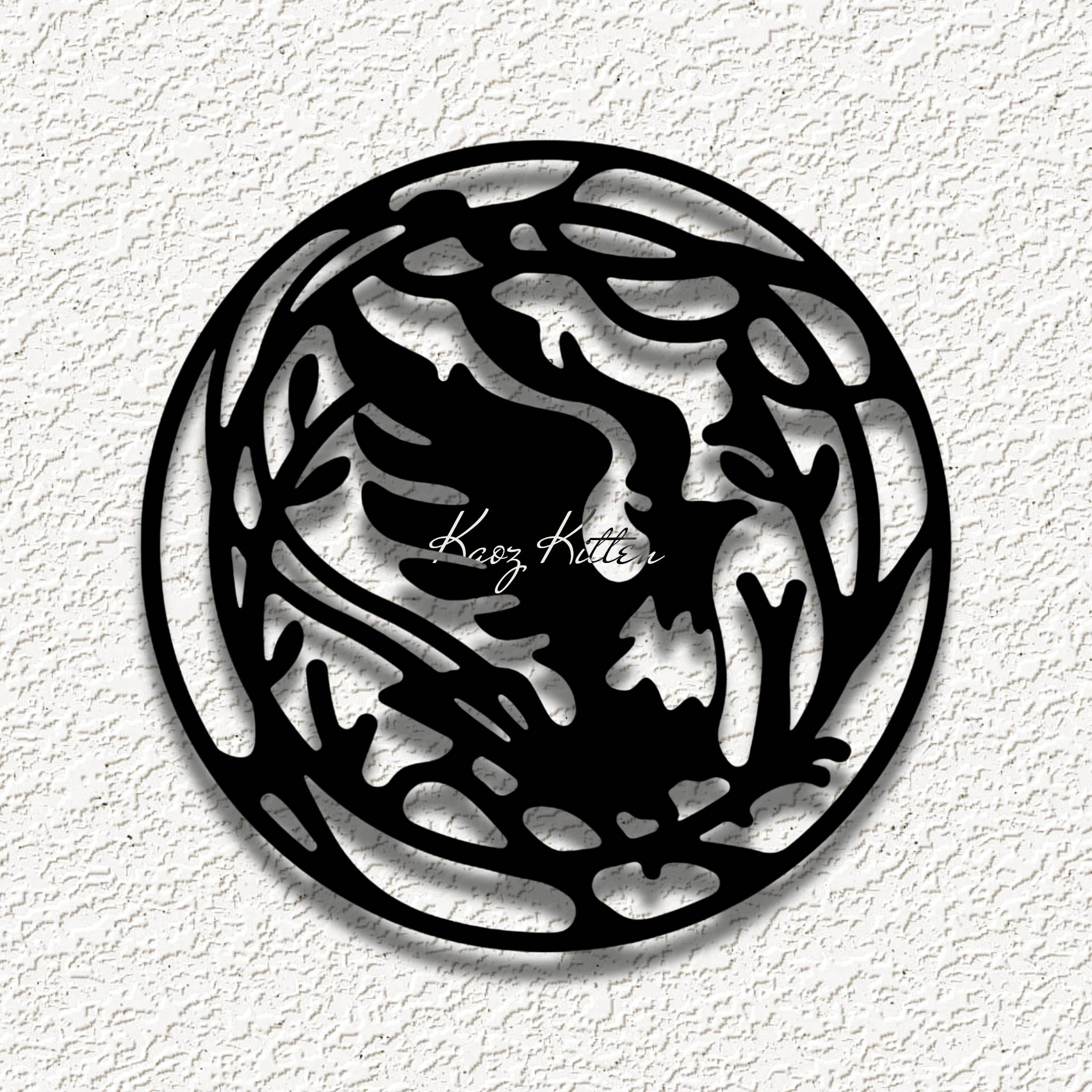Other STL Download - phoenix bird WALL ART HOME DECORby Kaoz Kitten
