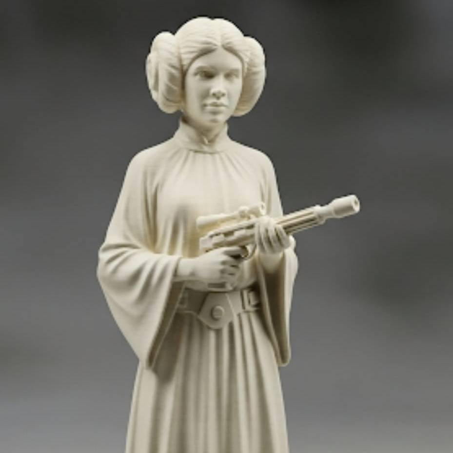 3D Printer Files | 3MF File | Princesa Léia | Creality Cloud