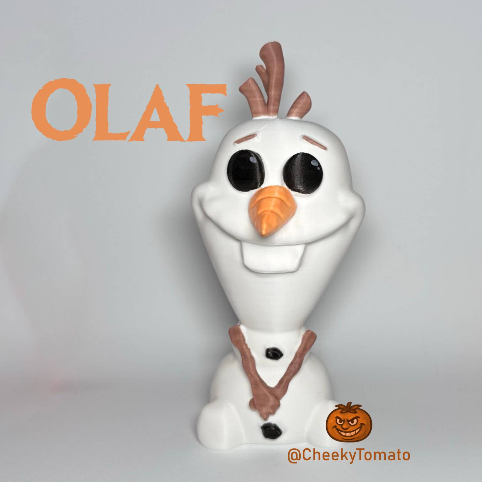 3D Printer Files | 3MF File | Olaf - Frozen DeskBuddy Figurine ...