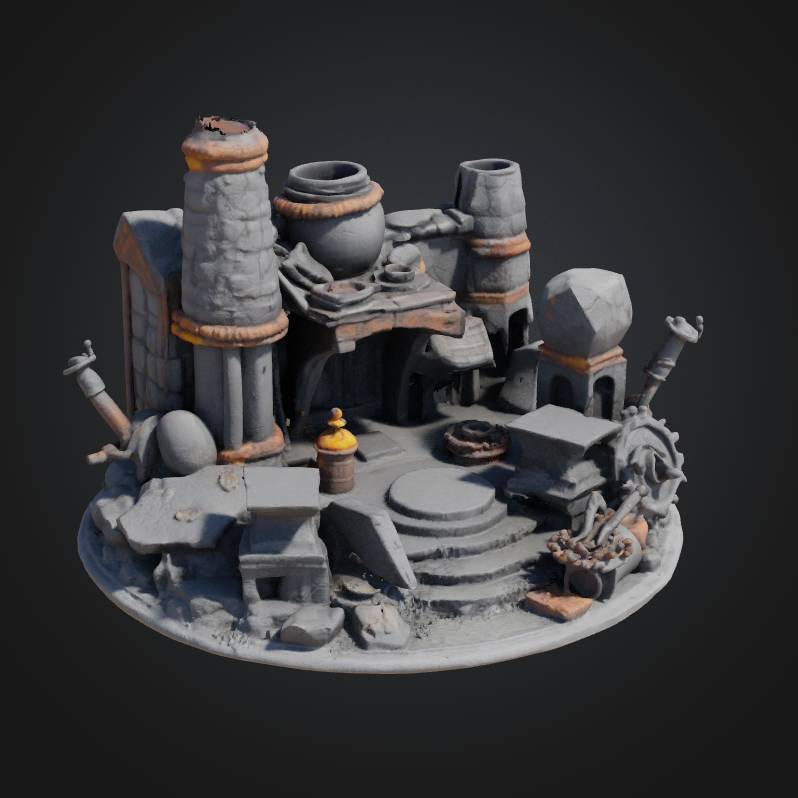 Other STL Download - goblin forge of scrap game rpgby Warjacob
