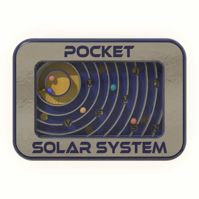3D Printer Files | 3MF File | Pocket Solar System - Planetary Puzzle ...