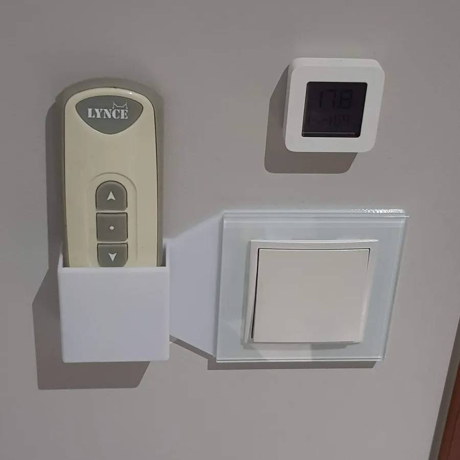 3D Printer Files | 3MF File | Remote Control holder attached to the ...