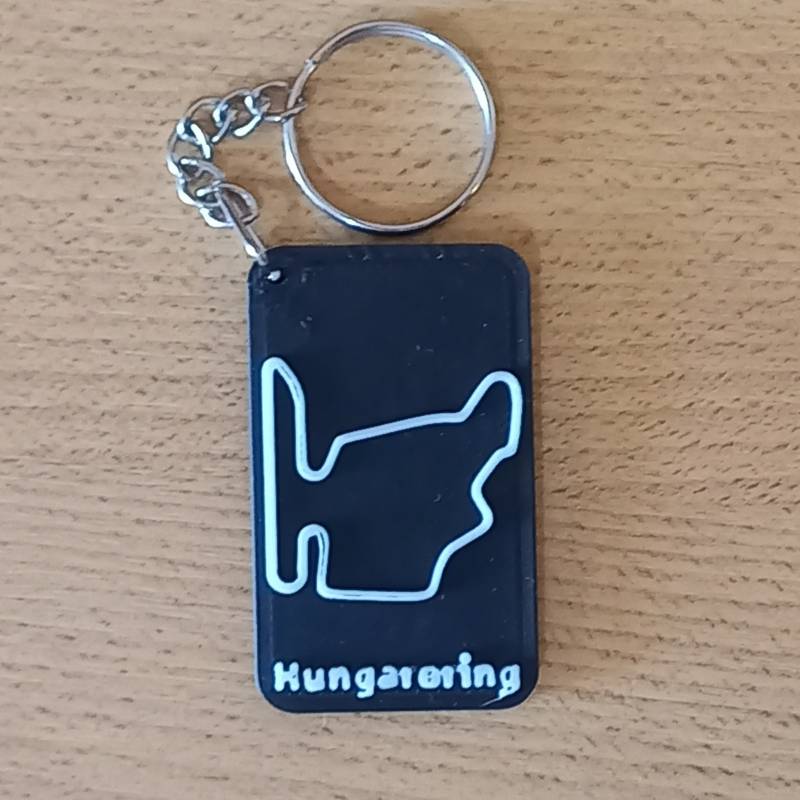 3D Printer Files | 3MF File | HUNGARORING Circuit Keychain | Creality Cloud