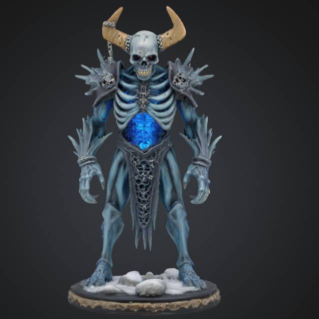 Free Characters & Creatures STL Download - FREE undead frost demon game ...