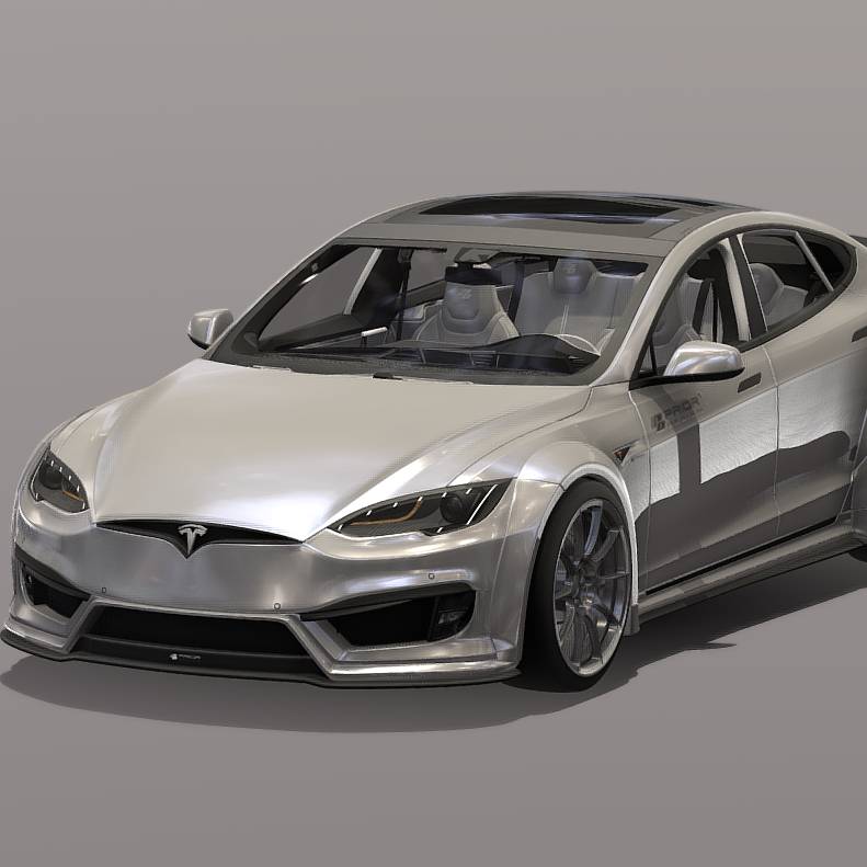 Vehicles & Machinery STL Download - Tesla Model Sby neagww