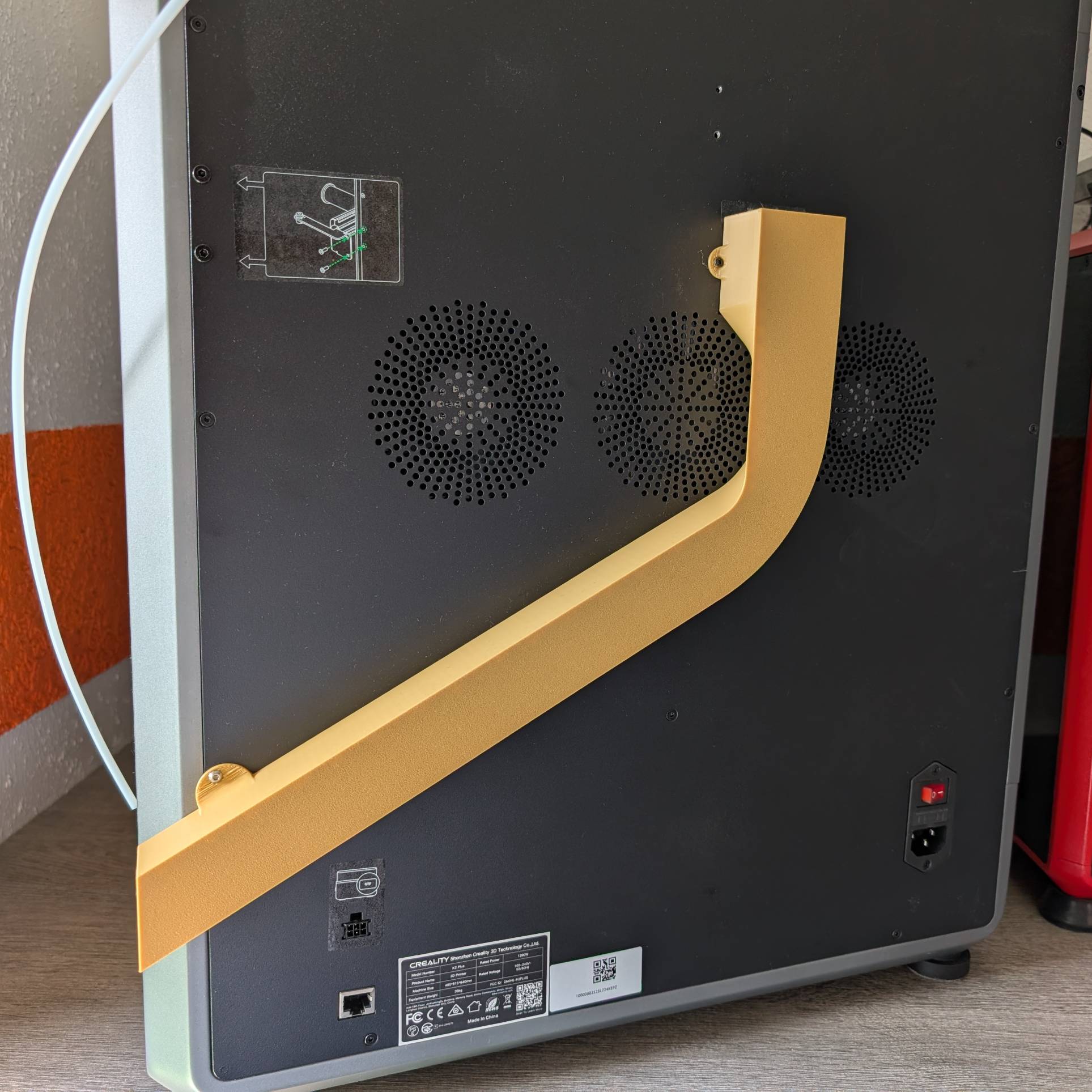 3D Druck Dateien | 3MF Datei | K2 Plus Poop Chute rechte Seite (simpel ...