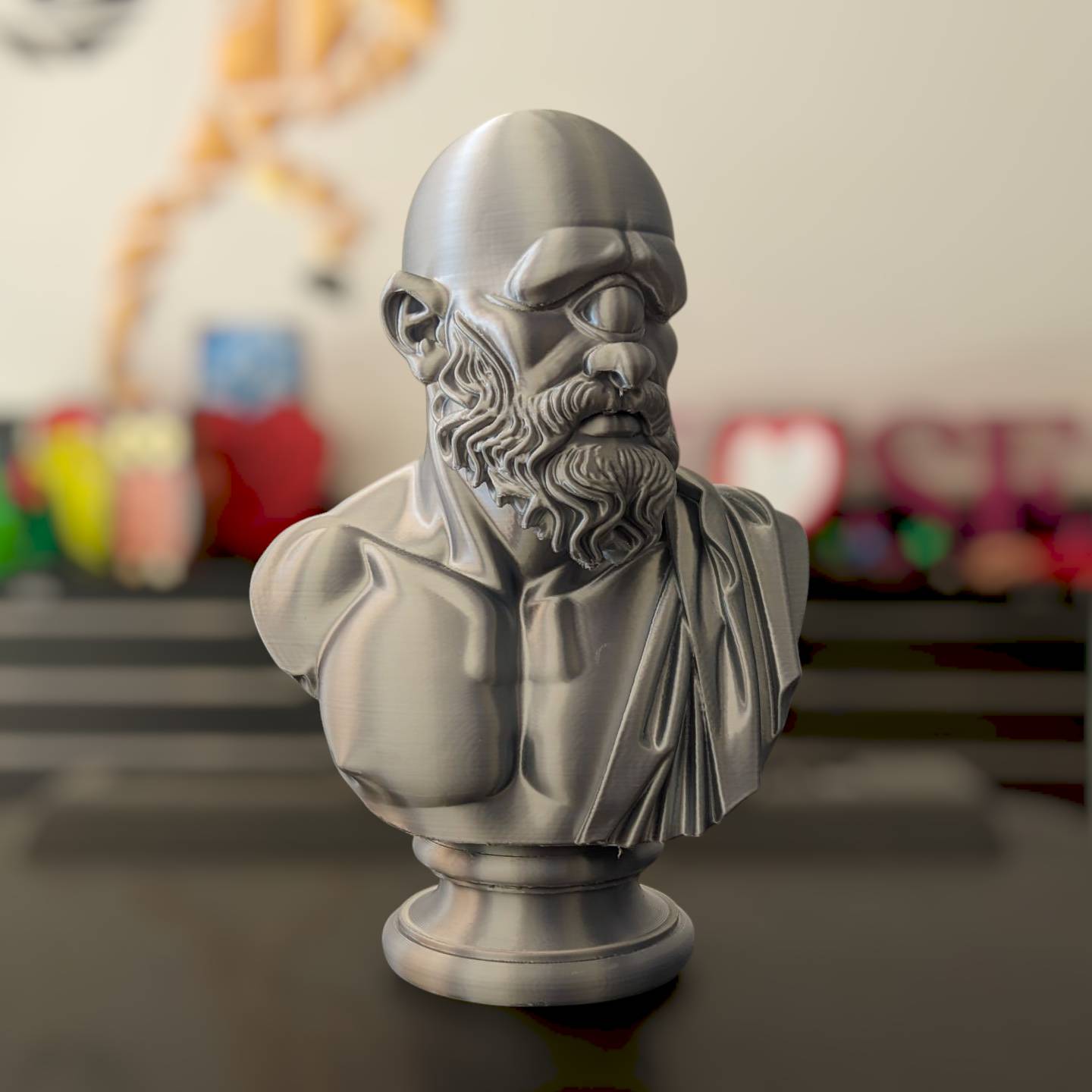 3D Printer Files | 3MF File | Polyphemus Cyclops Bust | Creality Cloud