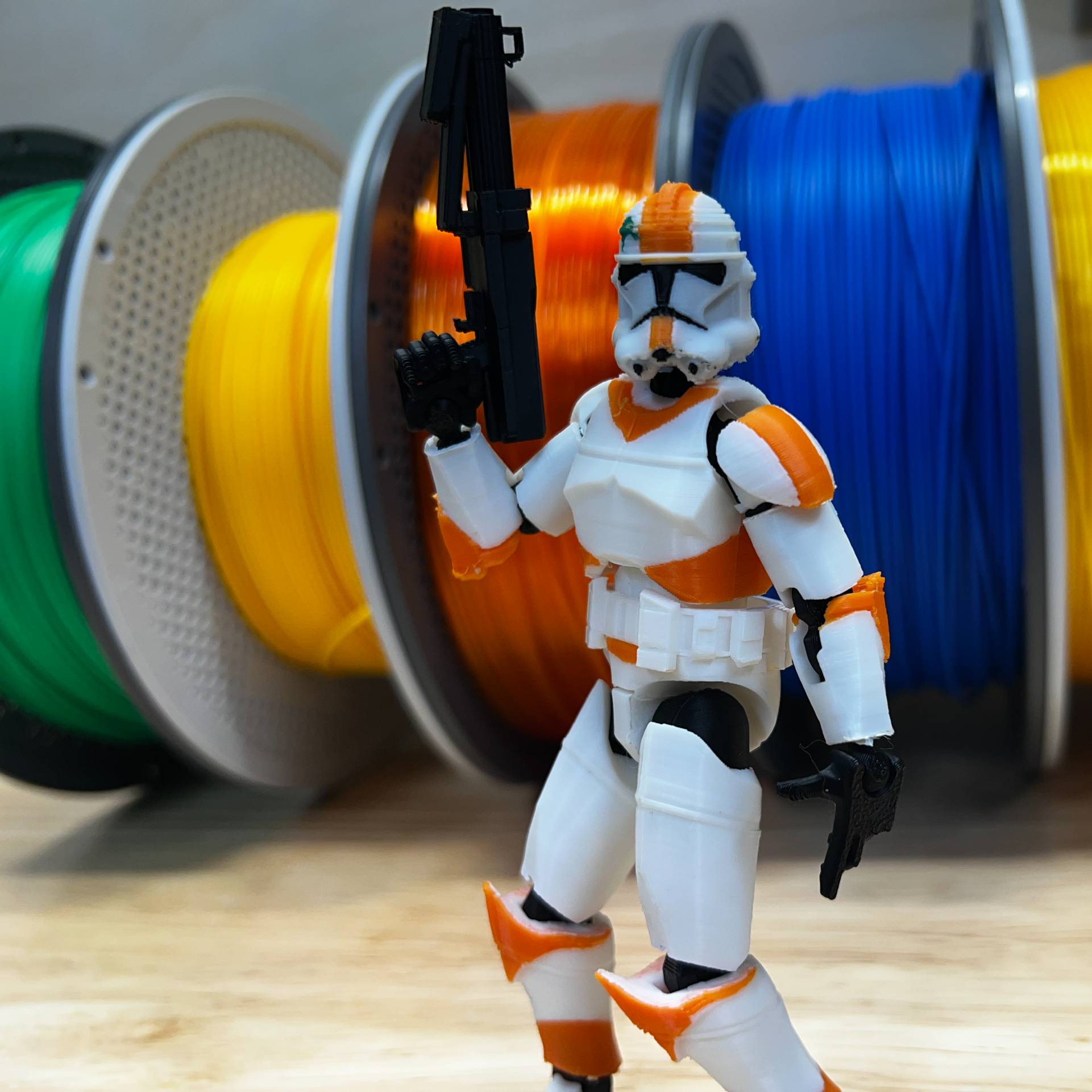 3D Printer Files | 3MF File | Dummy 13 Clone Trooper Waxer | Creality Cloud
