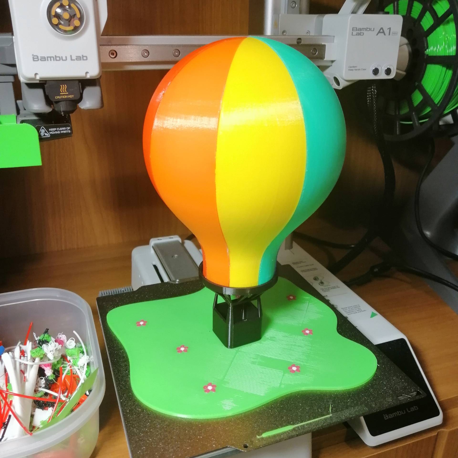 3D Printer Files | 3MF File | Hot air balloon | Creality Cloud