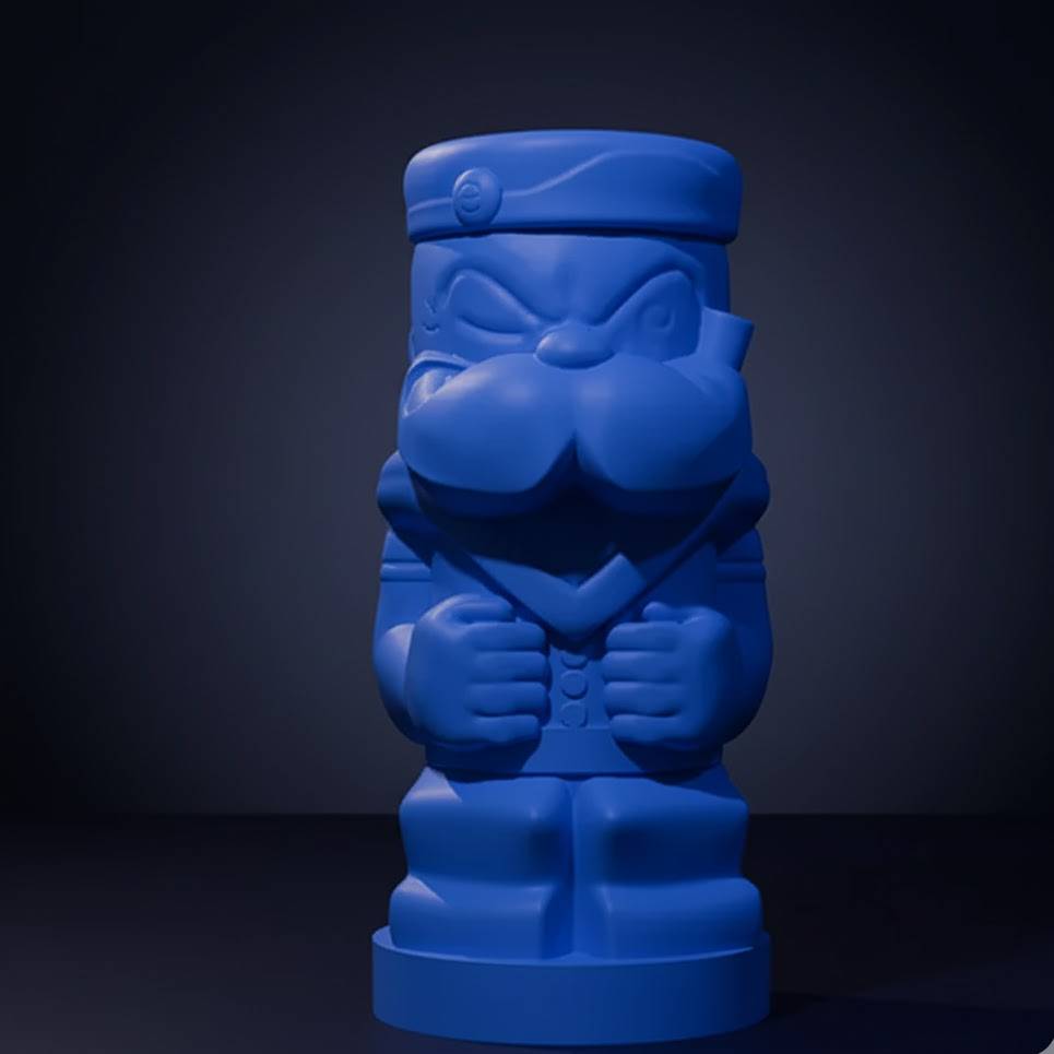 3D Printer Files | 3MF File | POPEYE TOLEM | Creality Cloud