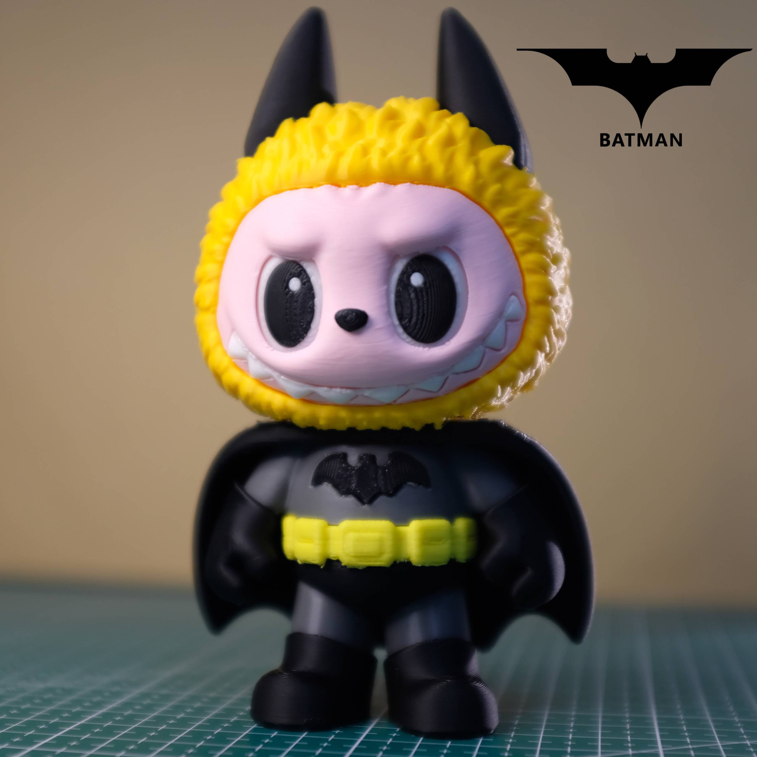 3D Printer Files | 3MF File | Batman labubu 【No glue is required ...